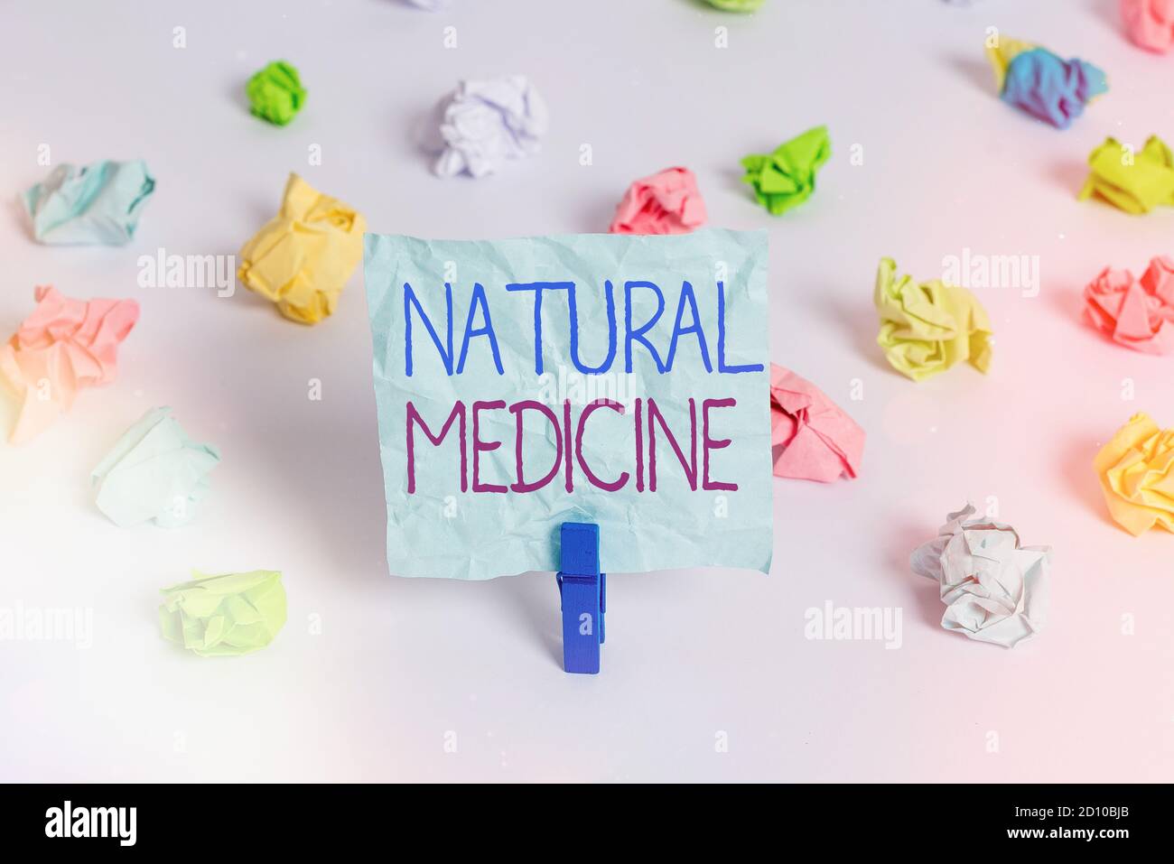 Handwriting text Natural Medicine. Conceptual photo any of various ...