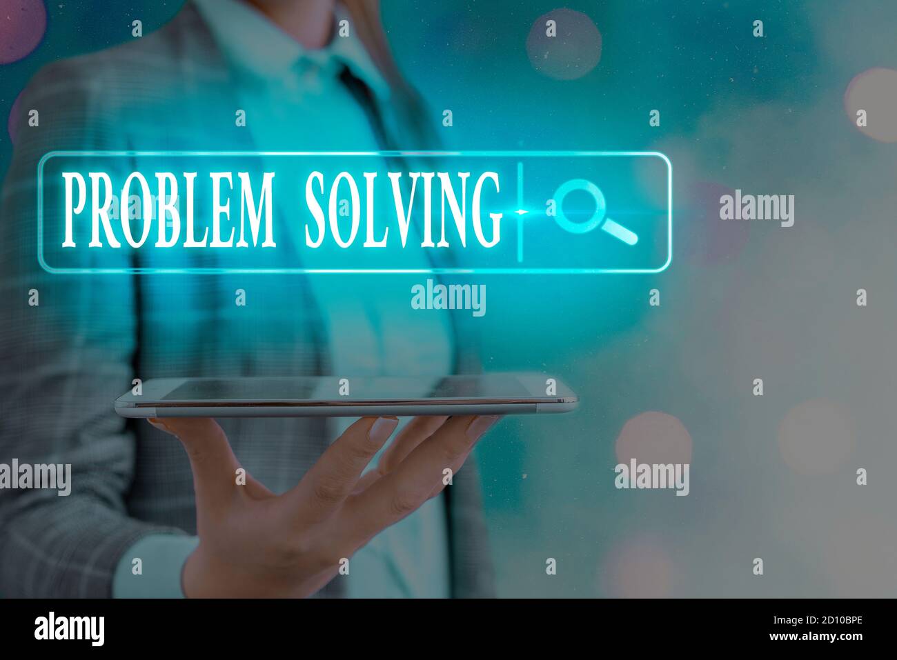 Text sign showing Problem Solving. Business photo text process of finding solutions to difficult ...