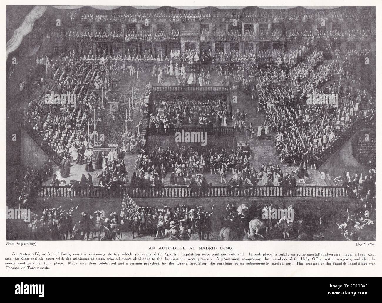 An auto da fe the spanish inquisition hi-res stock photography and ...