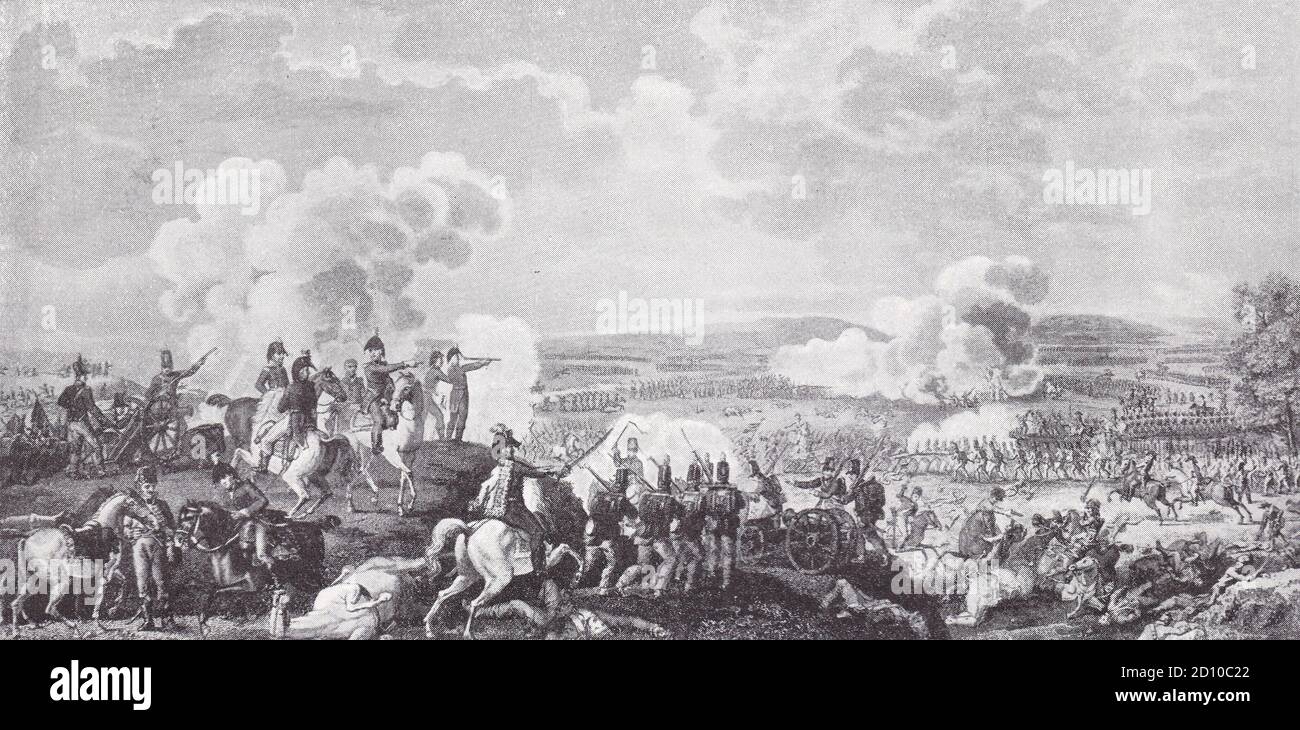 The Battle of Talavera 1809 Stock Photo - Alamy