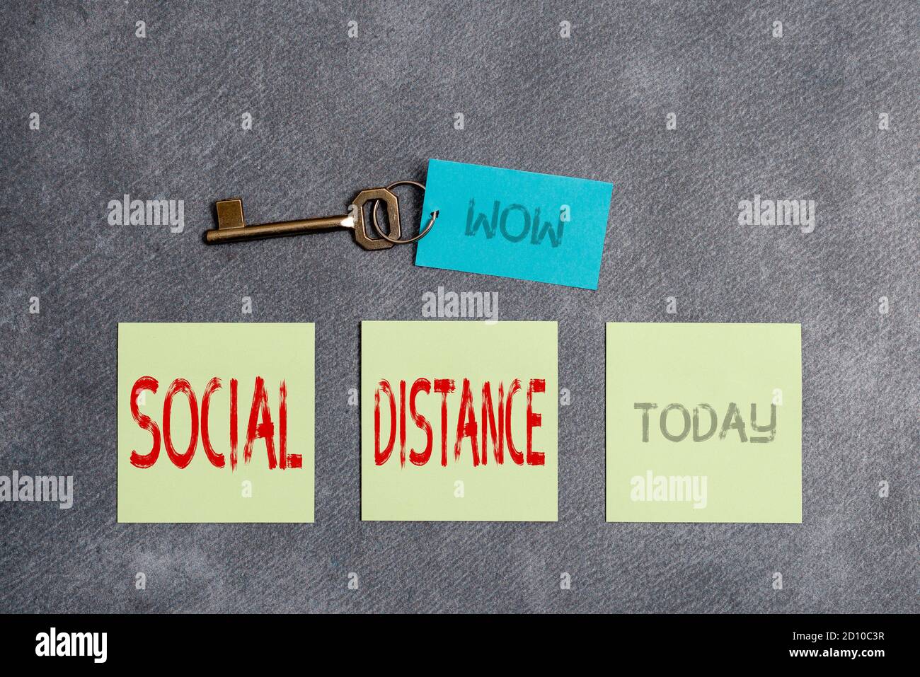 Conceptual hand writing showing Social Distance. Concept meaning degree ...
