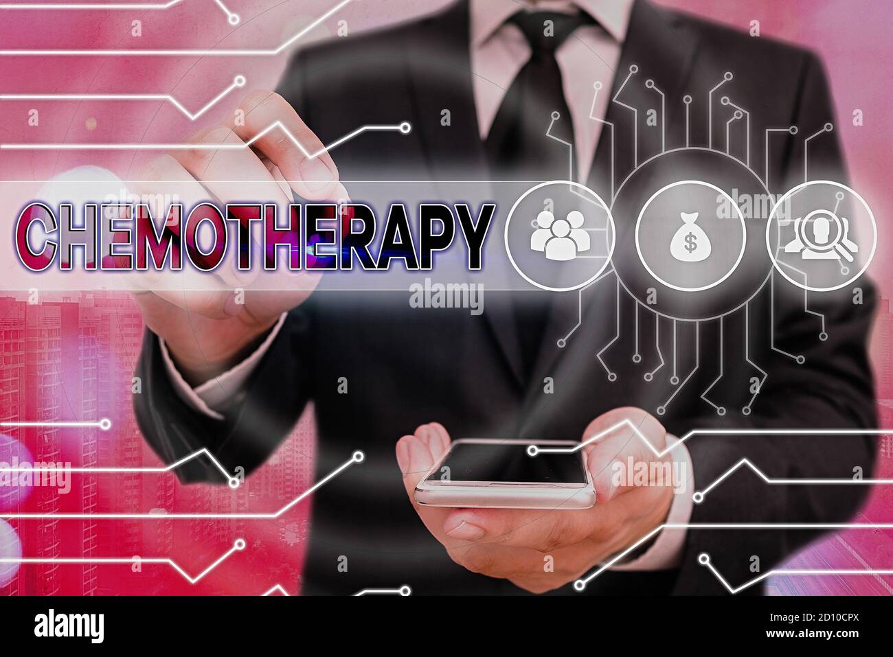 Handwriting text Chemotherapy. Conceptual photo treatment of disease ...