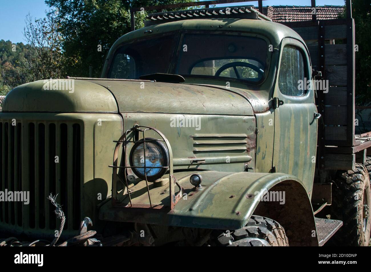 Vintage soviet lorry hi-res stock photography and images - Alamy