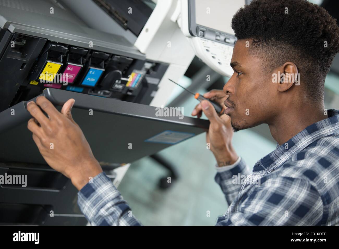 Printer connector hi-res stock photography and images - Alamy