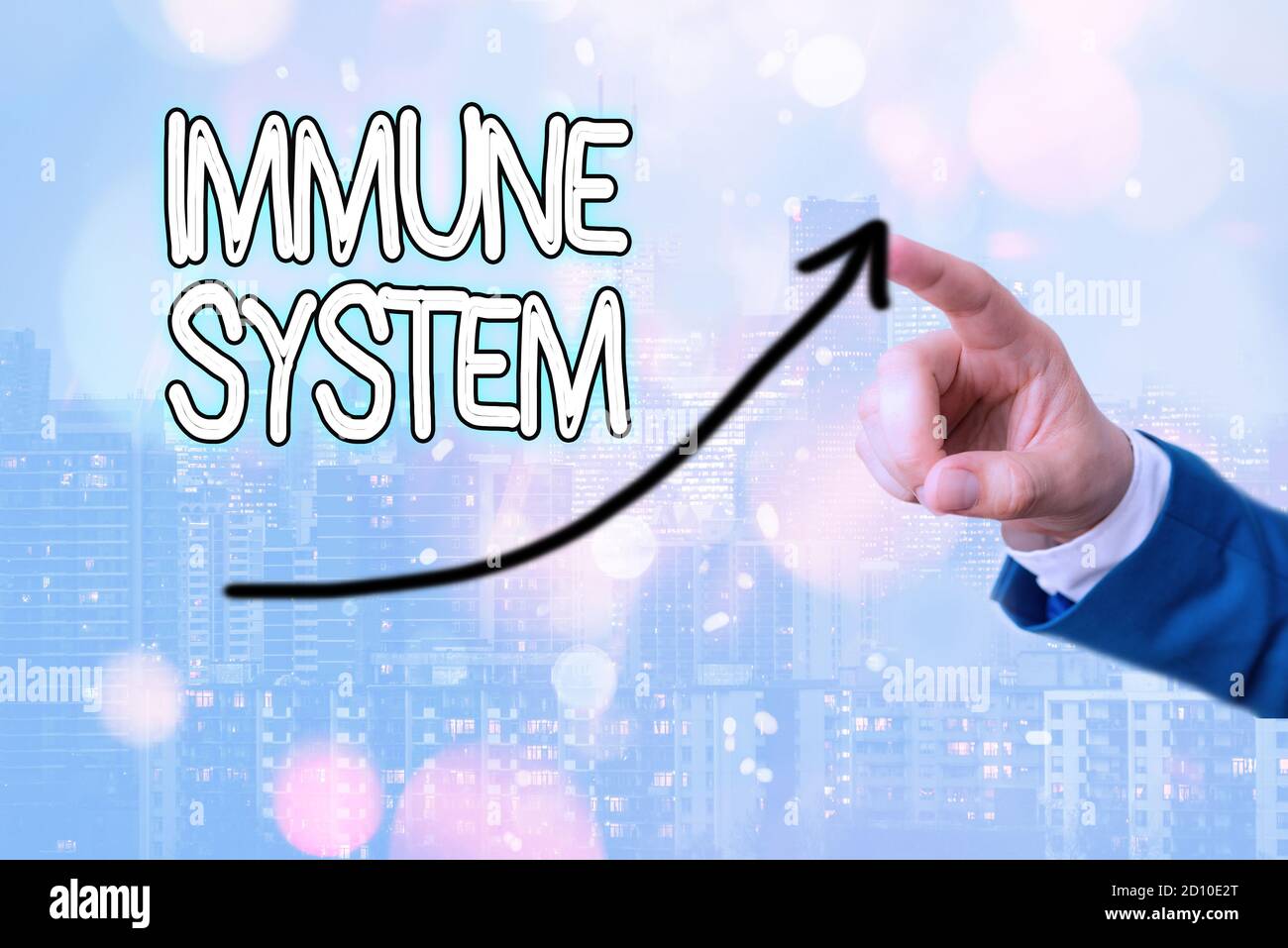 Text sign showing Immune System. Business photo showcasing Complex ...