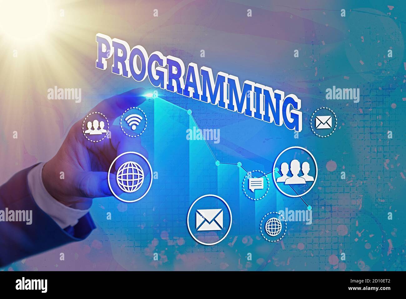 Writing note showing Programming. Business concept for the process of ...