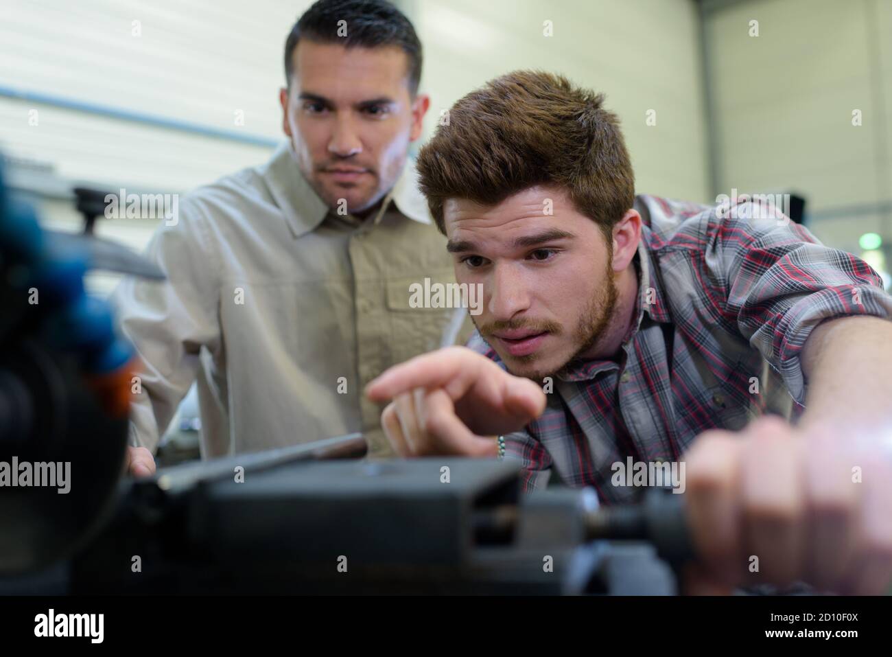 Blue collar worker supervisors hi-res stock photography and images - Alamy