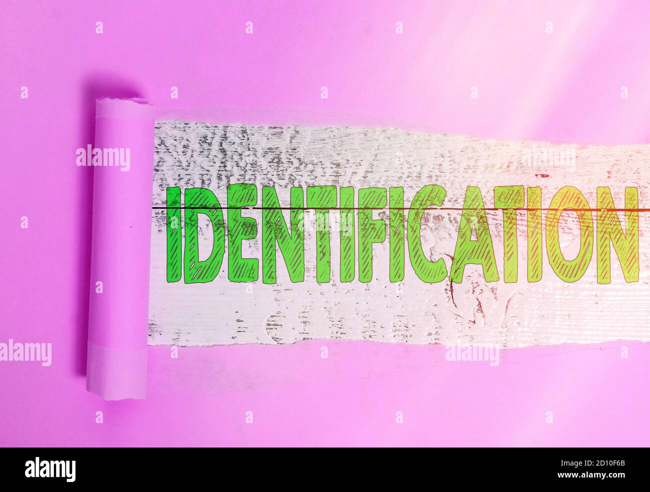 Showing id card for verification hi-res stock photography and images ...