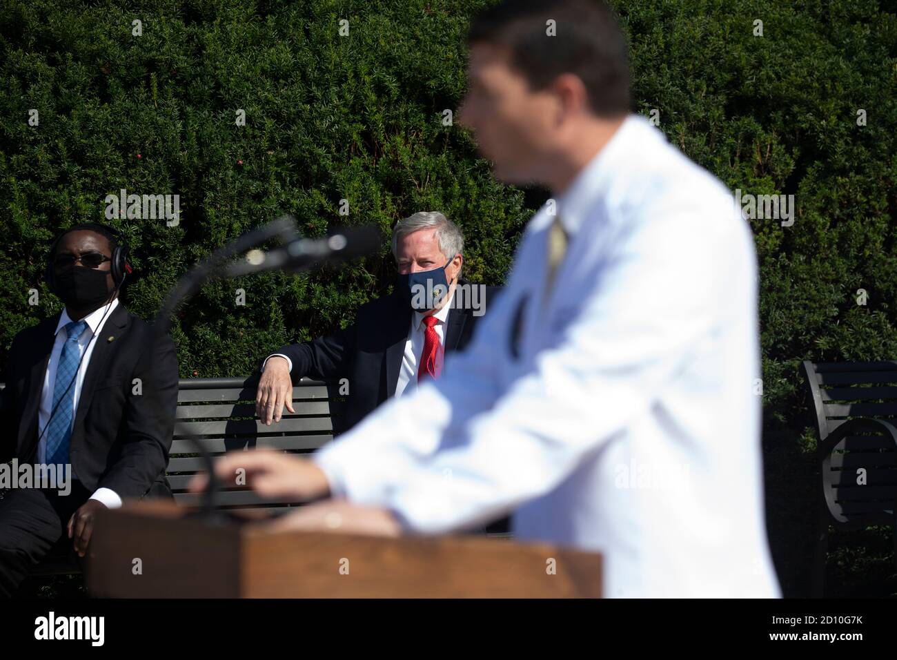Bethesda, Maryland, USA. 04th Oct, 2020. White House Chief of Staff ...