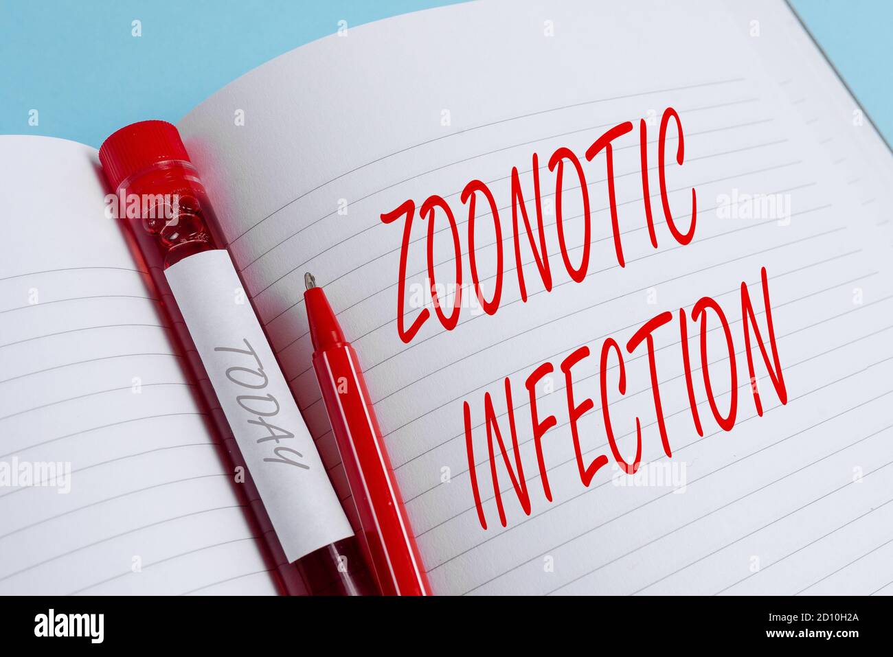 Handwriting text writing Zoonotic Infection. Conceptual photo ...