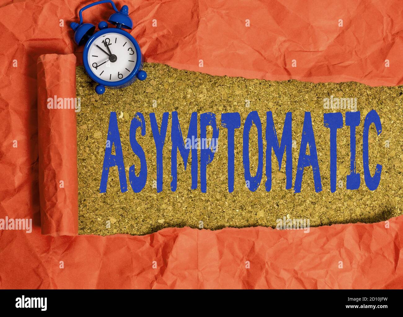 Handwriting text Asymptomatic. Conceptual photo a condition or an ...