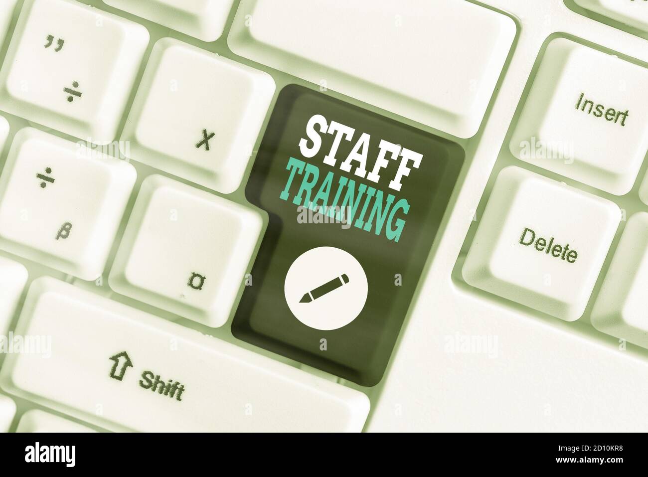 Word writing text Staff Training. Business photo showcasing program ...