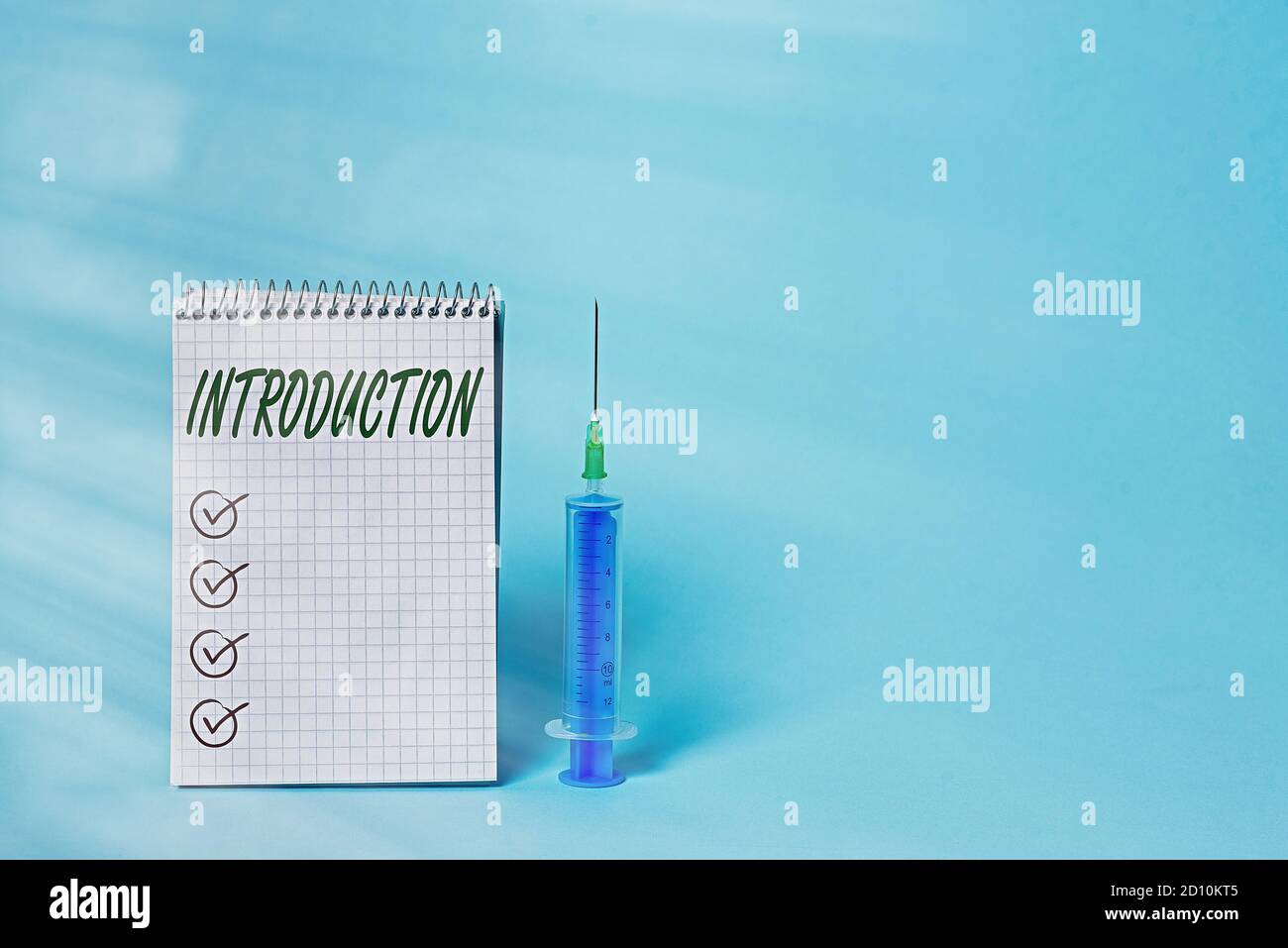 Conceptual hand writing showing Introduction. Concept meaning act or ...