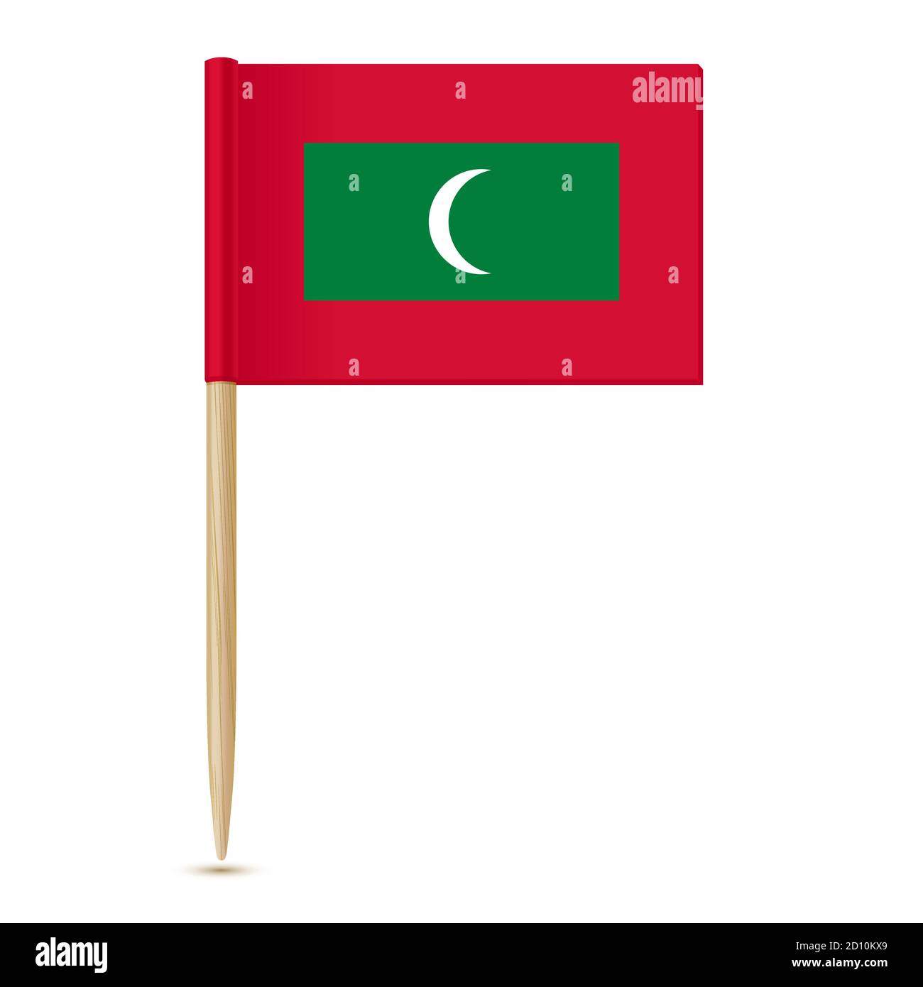 Vector maldive flag Stock Vector Images - Alamy