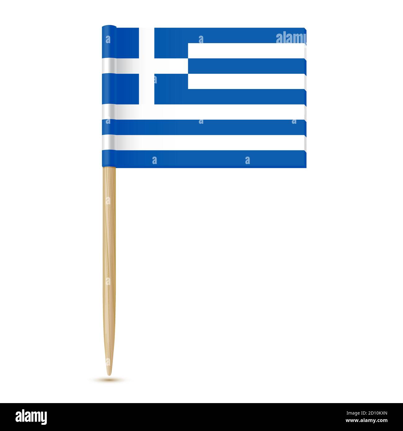 Greek identity flag Cut Out Stock Images & Pictures - Alamy