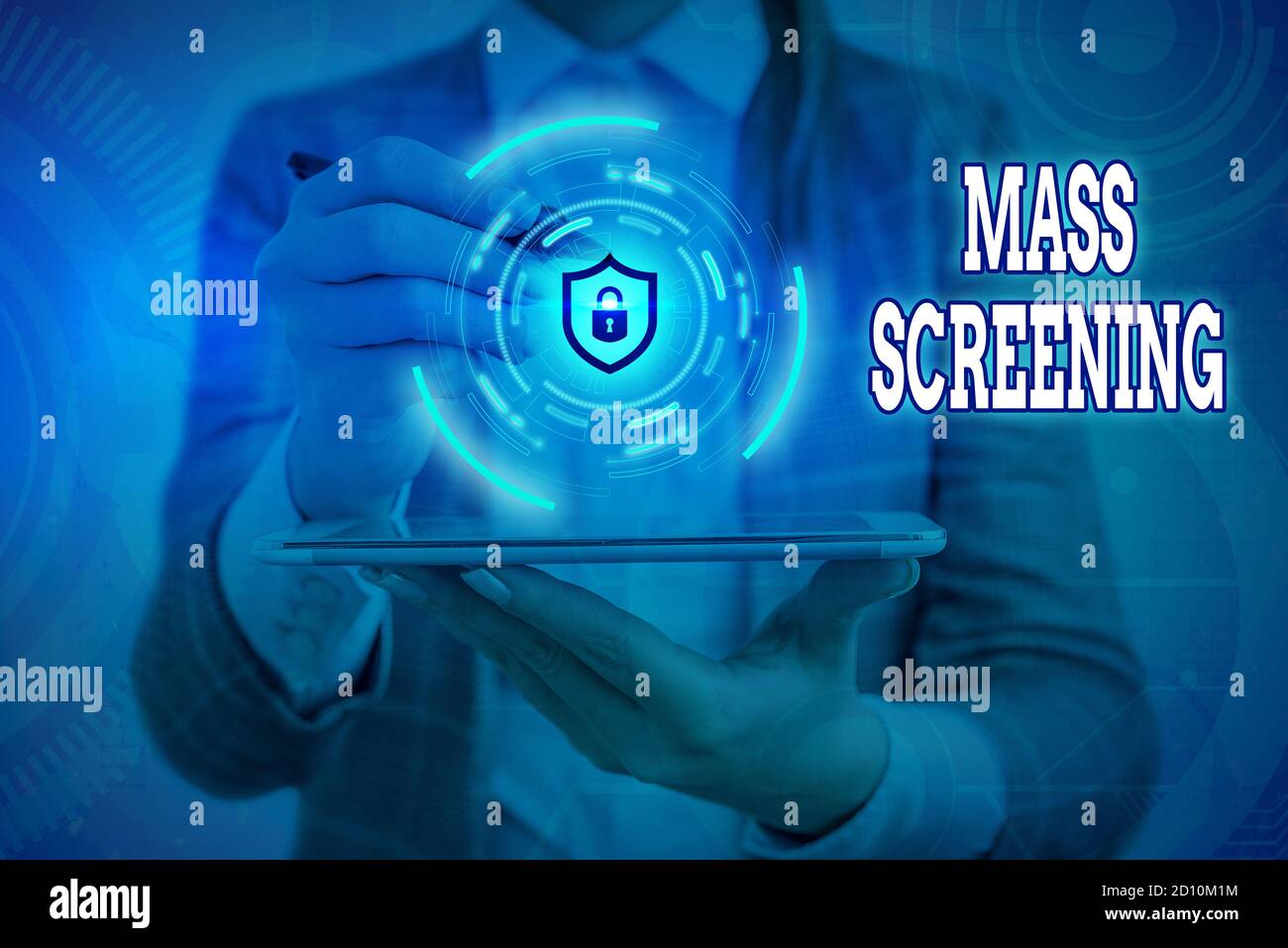 Conceptual hand writing showing Mass Screening. Concept meaning health ...