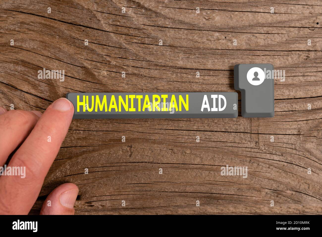 Conceptual hand writing showing Humanitarian Aid. Concept meaning ...
