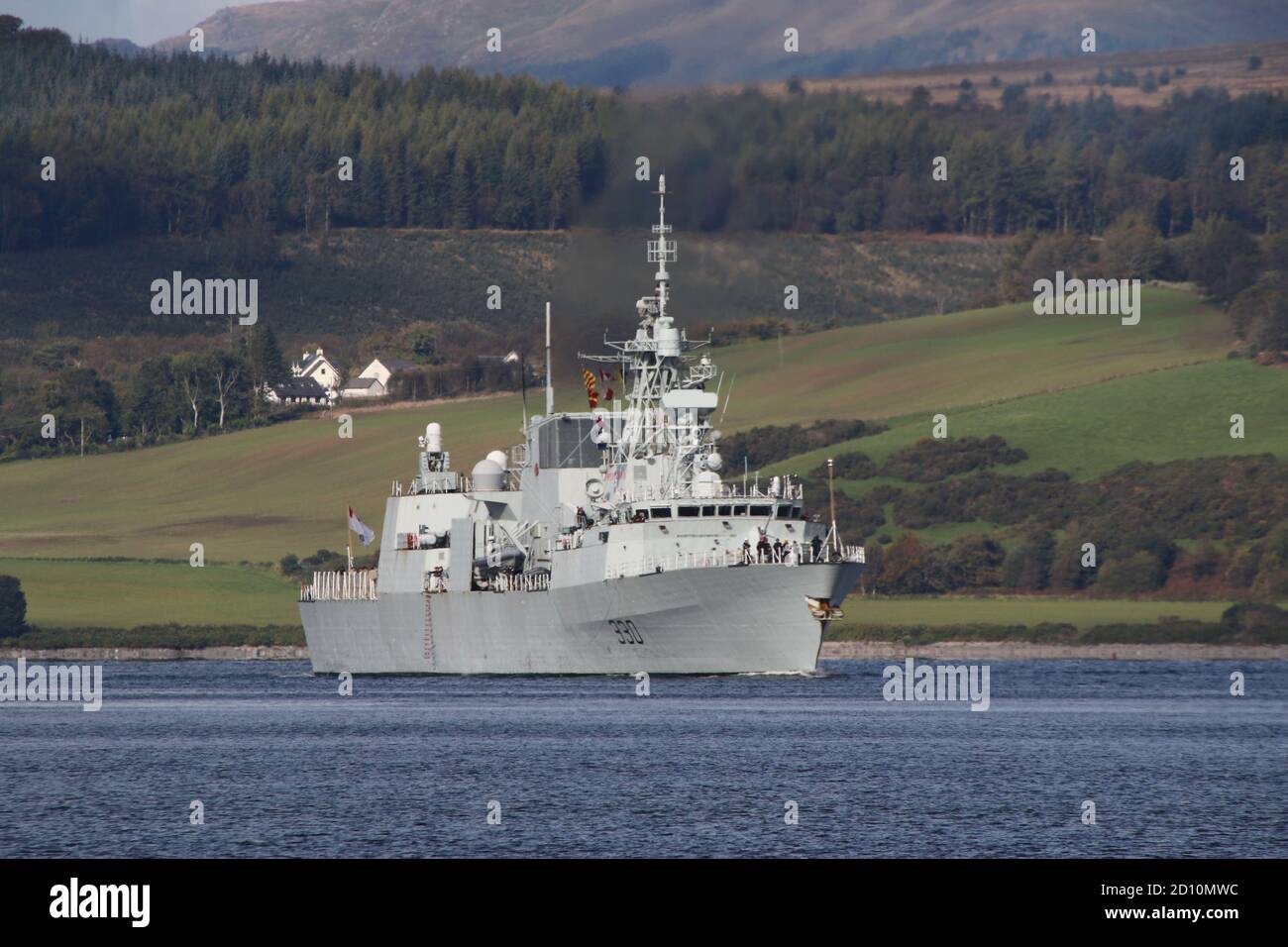 HMCS Halifax (FFH 330), a Halifax-class (or City-class) multi-role ...