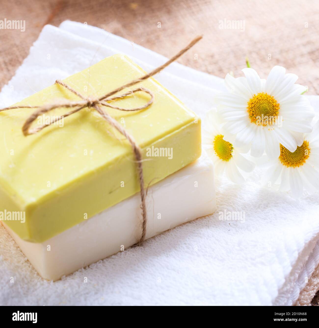 Yellow square soap bar hi-res stock photography and images - Alamy
