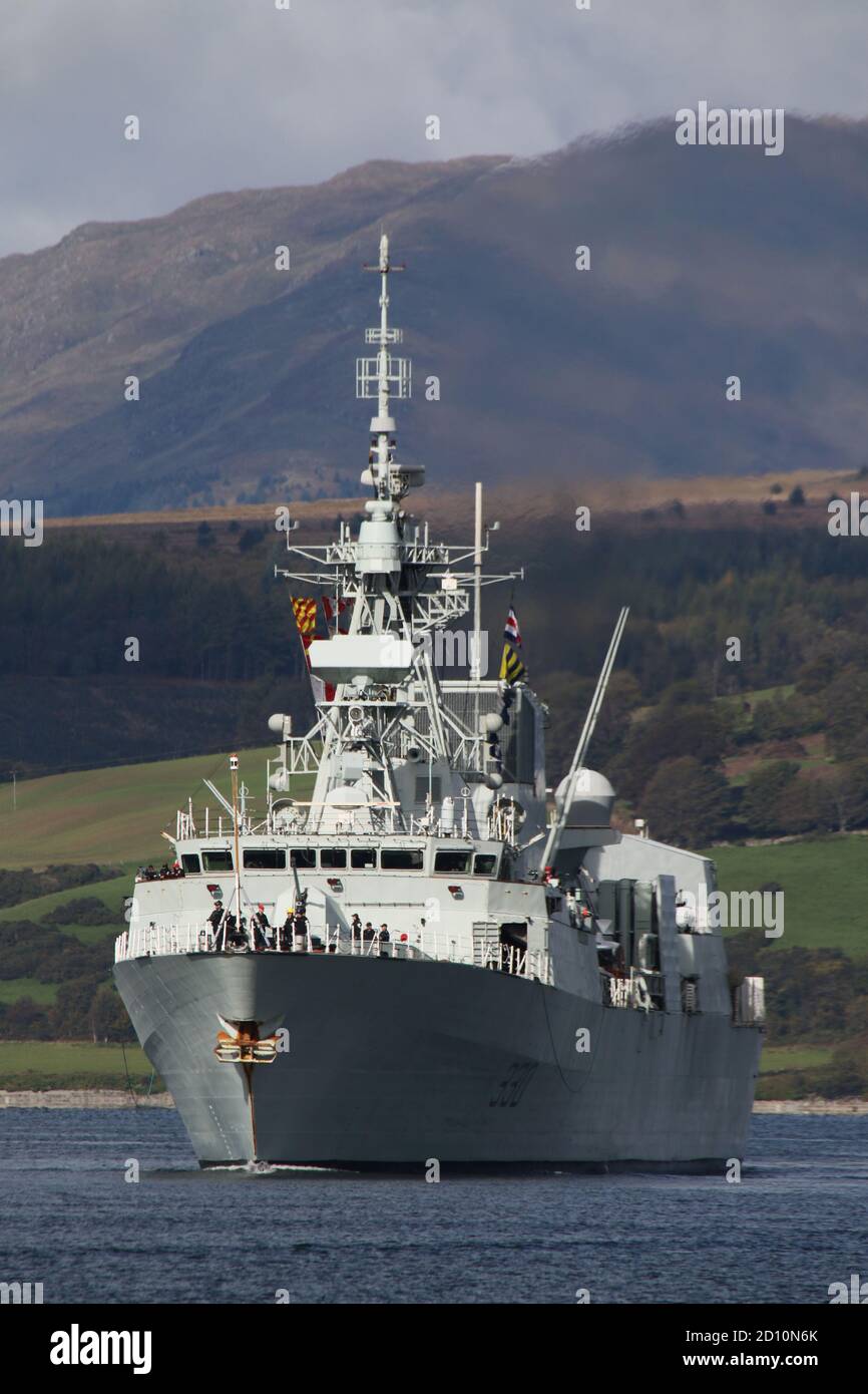 HMCS Halifax (FFH 330), a Halifax-class (or City-class) multi-role ...
