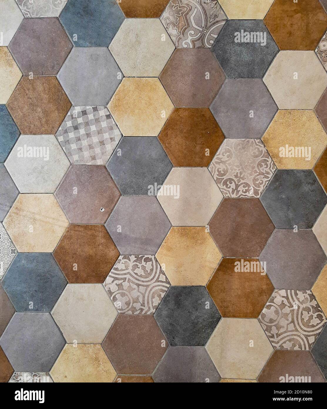 Hexagonal floor tiles hi-res stock photography and images - Alamy