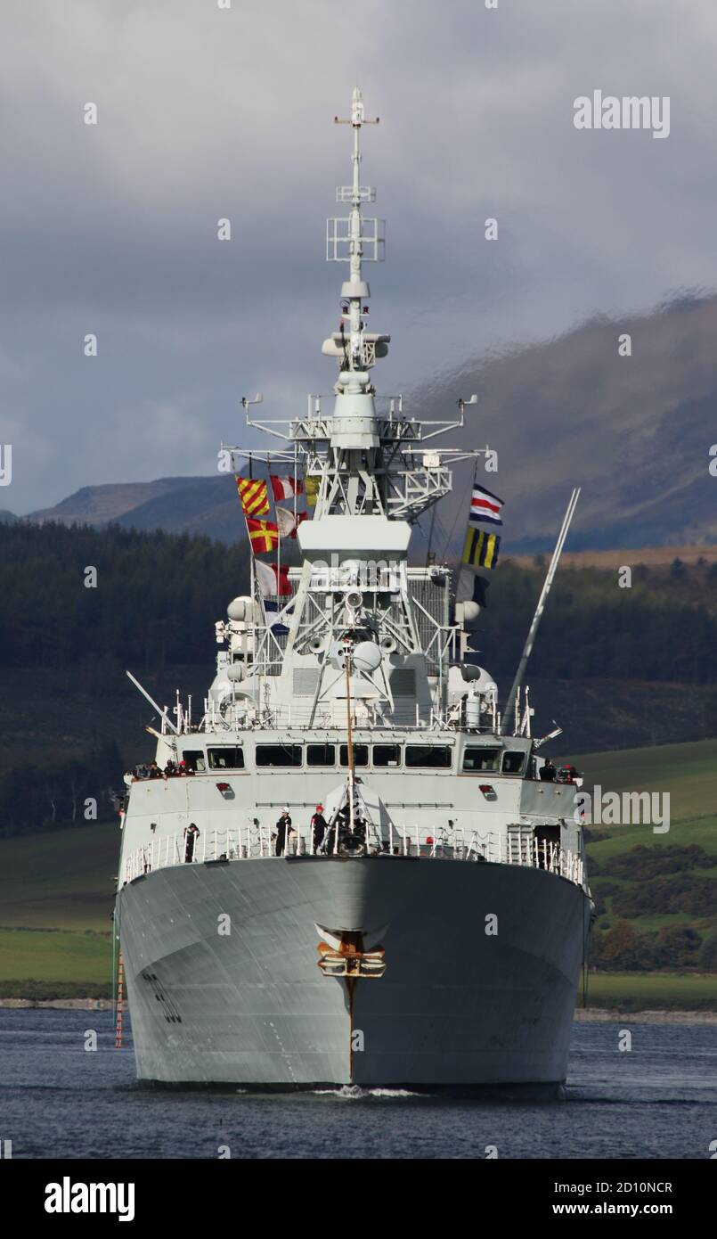 HMCS Halifax (FFH 330), a Halifax-class (or City-class) multi-role ...