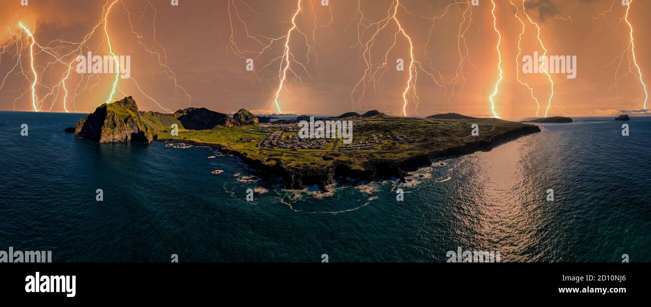 Vestmannaeyjar heimaey island iceland hi-res stock photography and ...