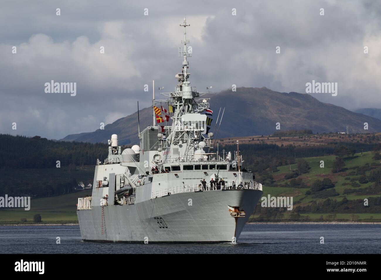 HMCS Halifax (FFH 330), a Halifax-class (or City-class) multi-role ...