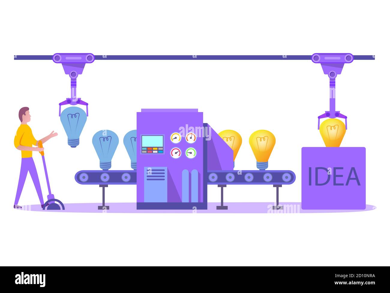 Idea Generation Factory Creation Of Creative New Ideas Creative Process Stock Vector Image Art idea-generation-factory-creation-of-creative-new-ideas-creative-process-stock-vector-image-art