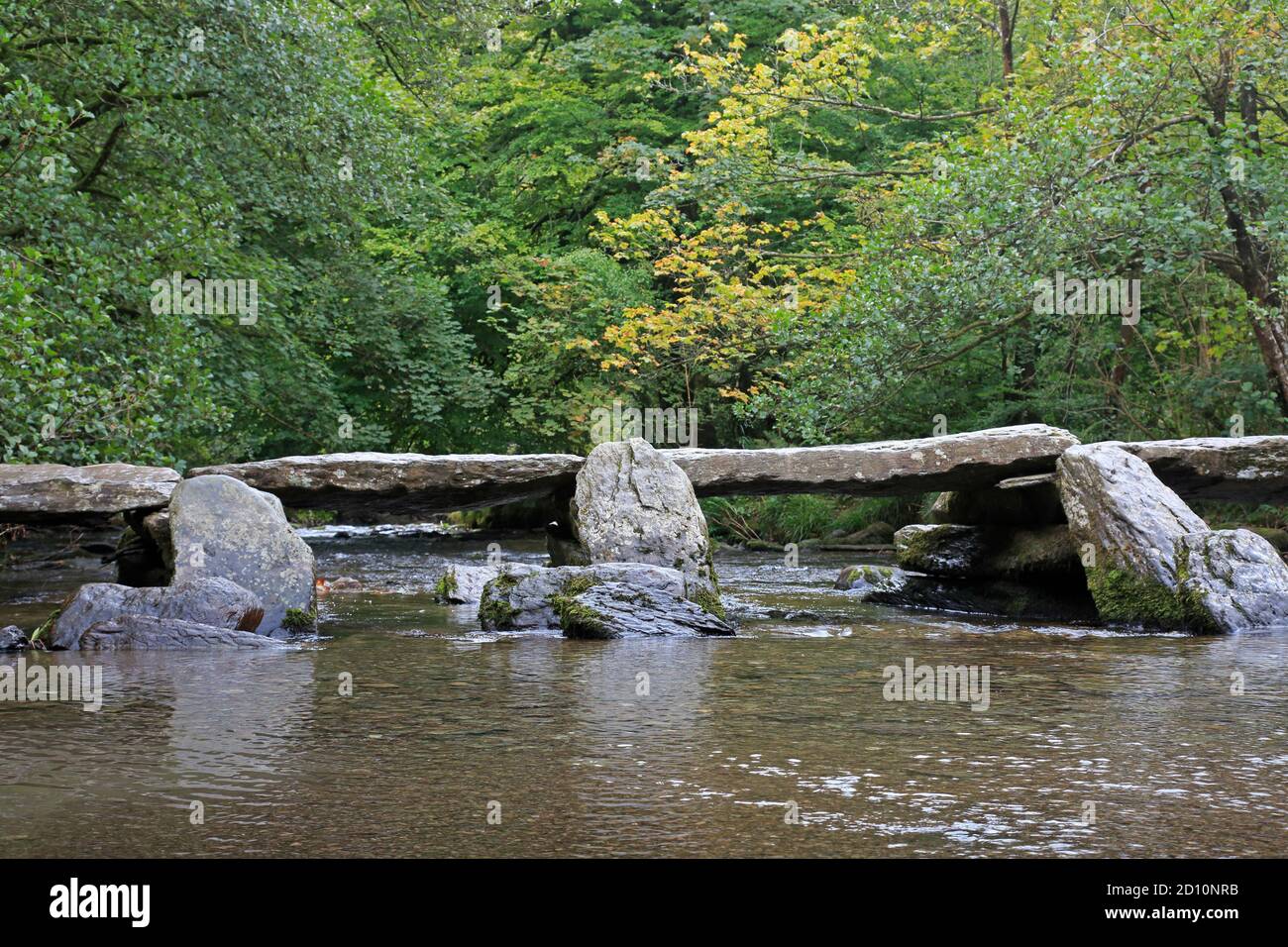 Tarr Steps Exmoor UK Stock Photo - Alamy