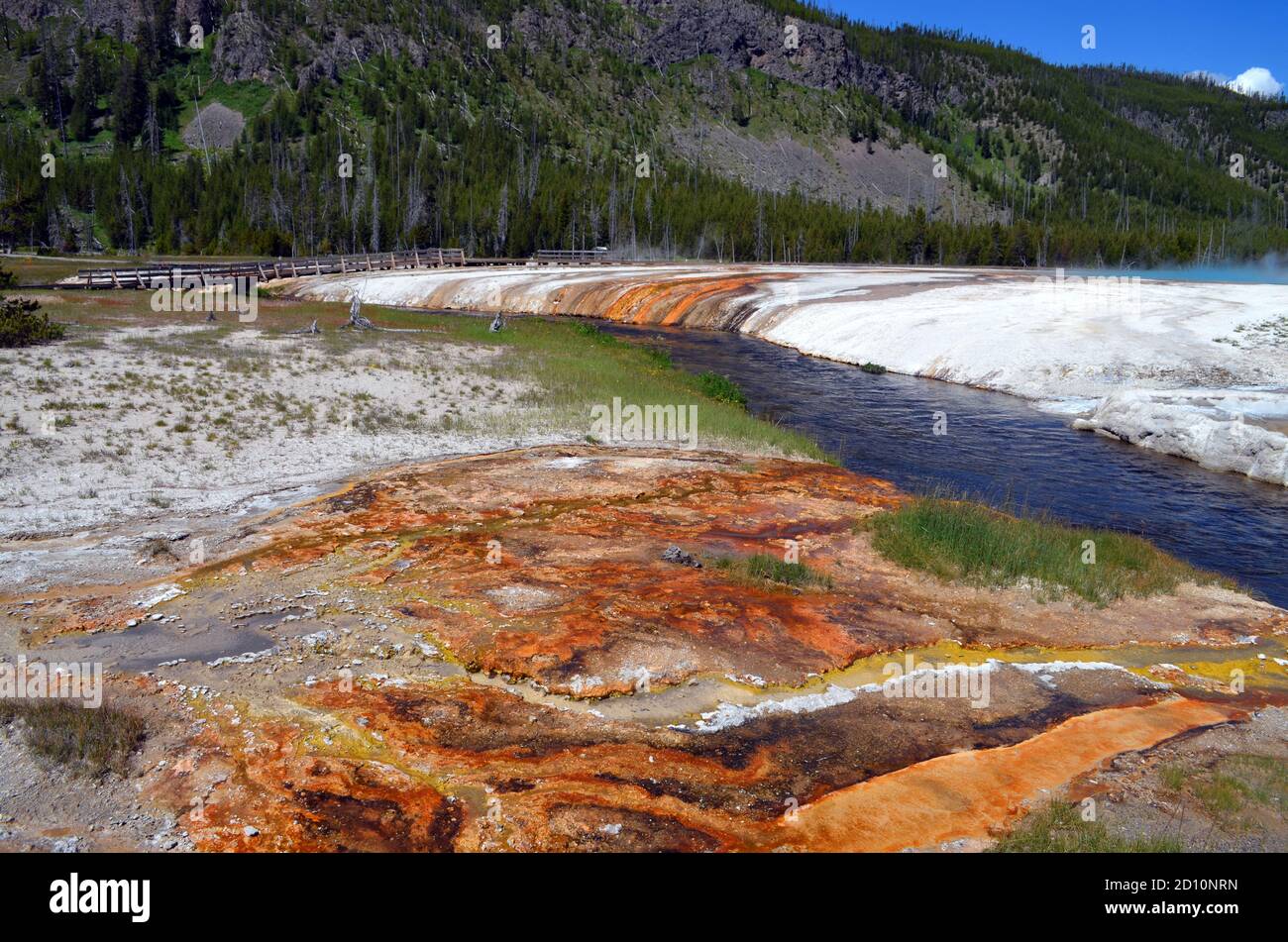 Wyoming yellowstone black sand hi-res stock photography and images - Alamy