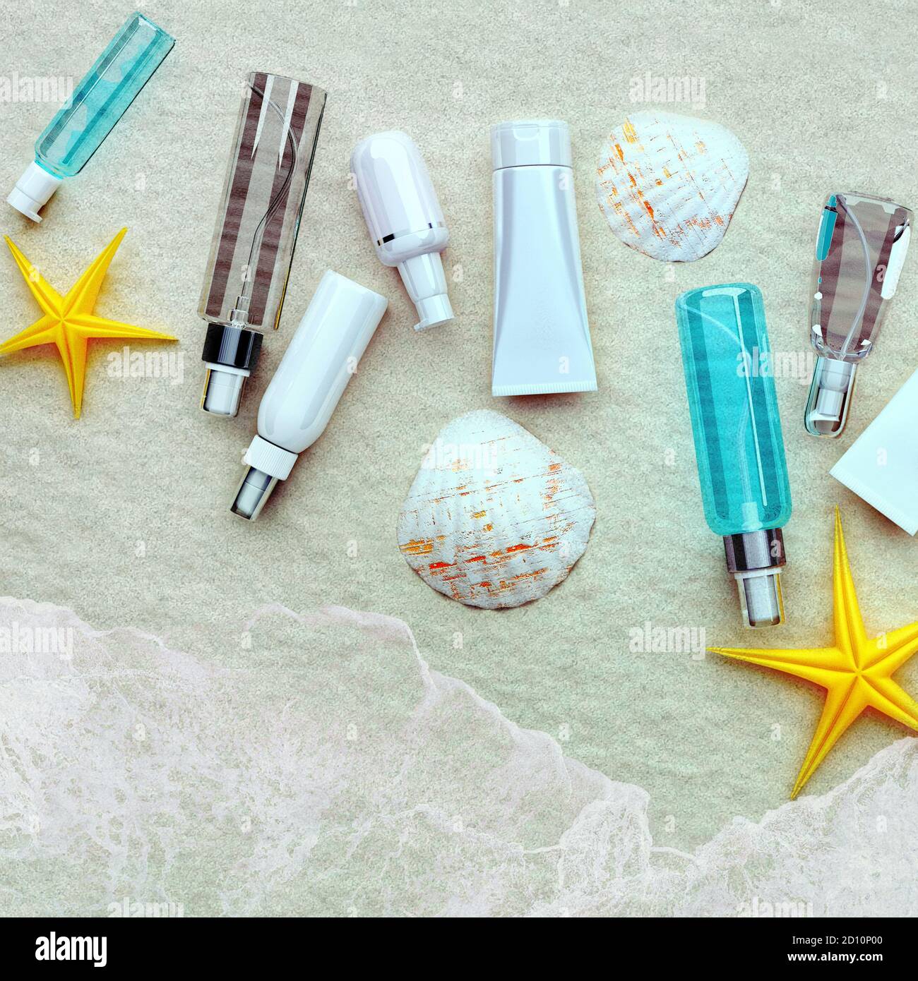 Sunscreen advert hi-res stock photography and images - Alamy