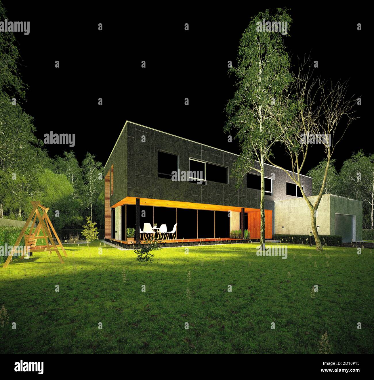 3d rendering building plan hi-res stock photography and images - Alamy