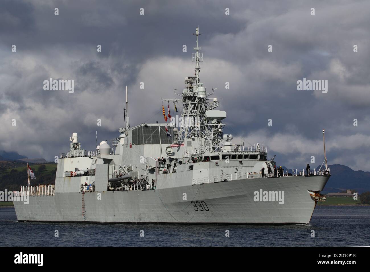 HMCS Halifax (FFH 330), a Halifax-class (or City-class) multi-role ...