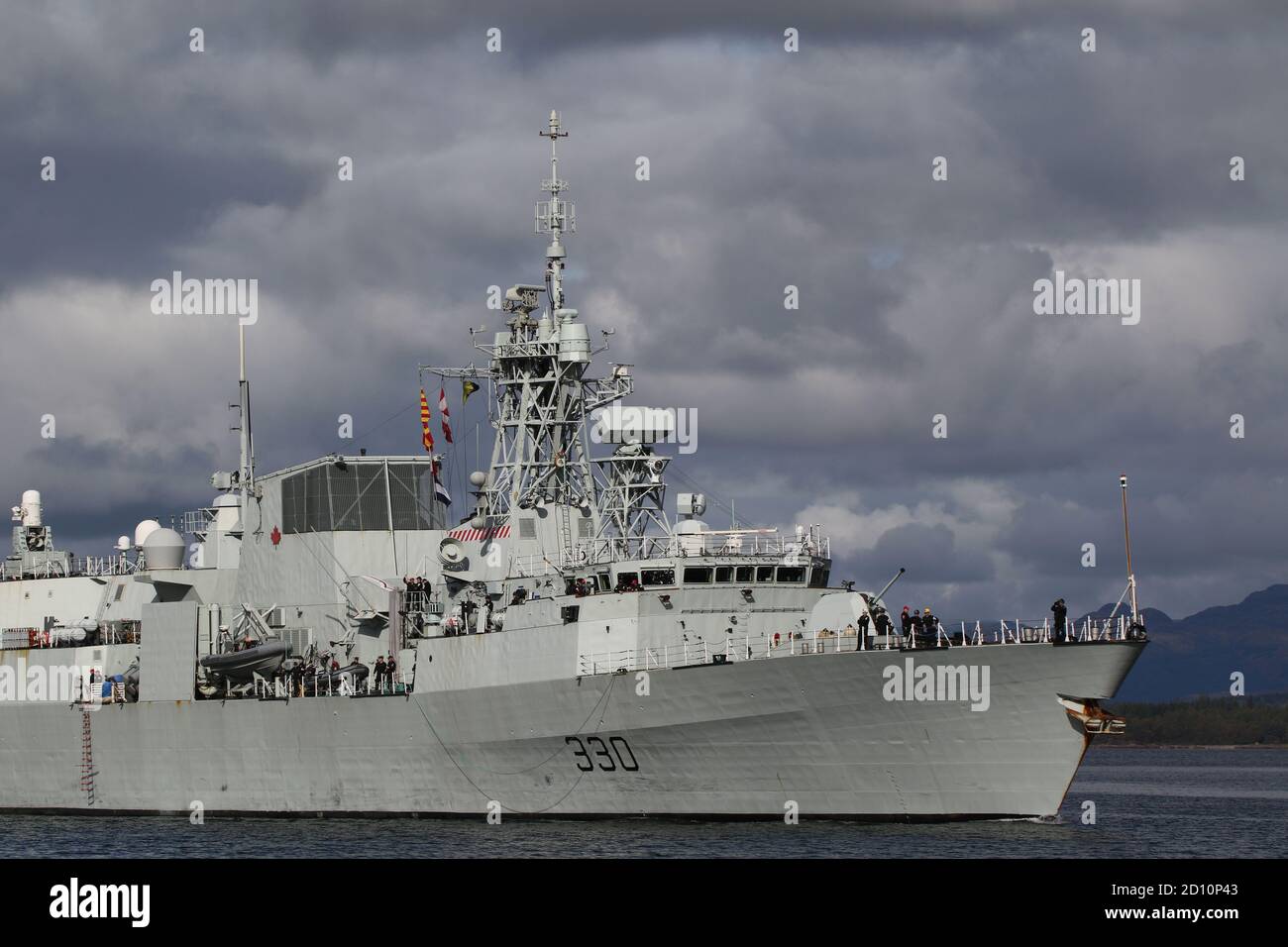 HMCS Halifax (FFH 330), a Halifax-class (or City-class) multi-role ...