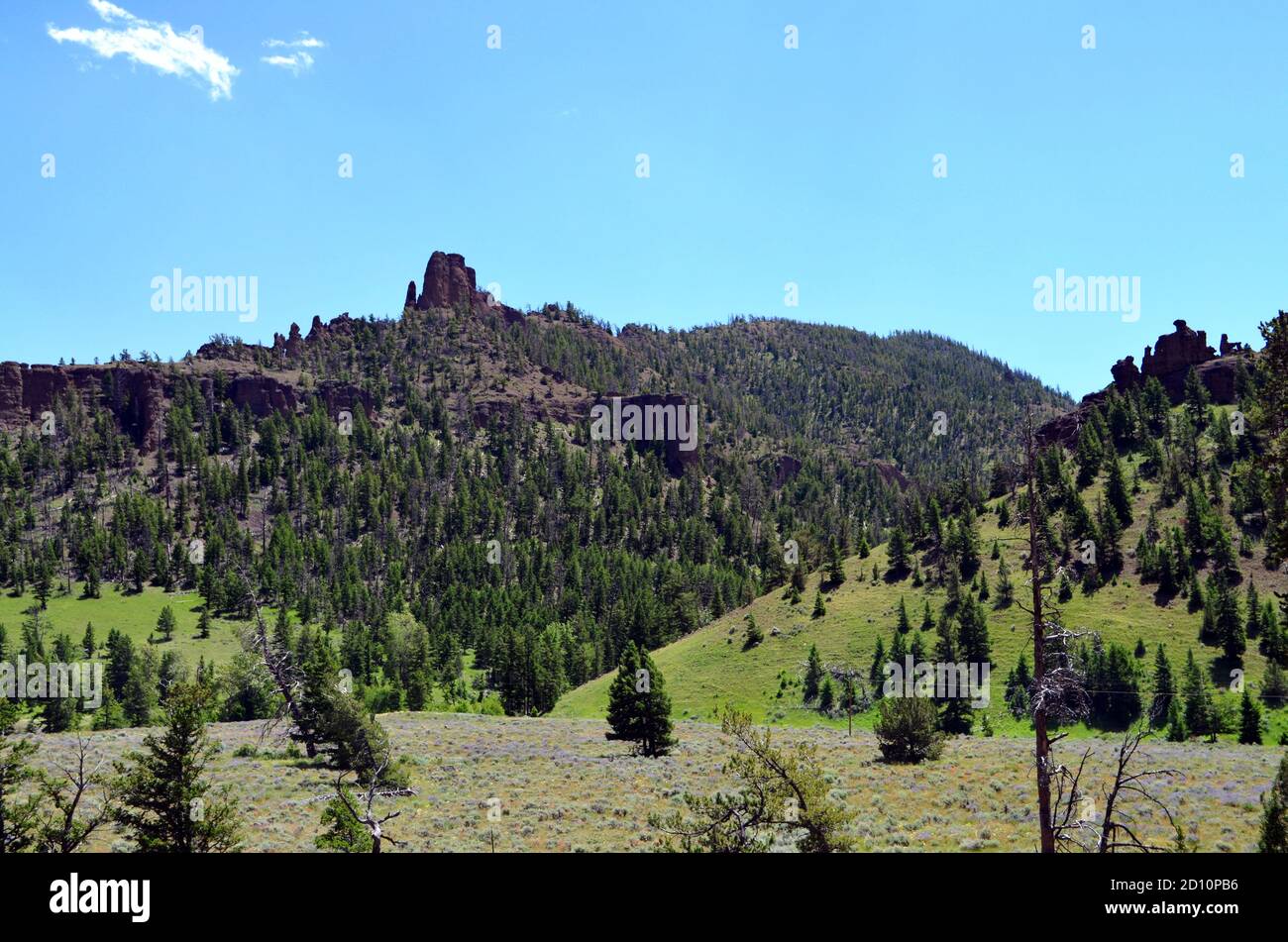 Wyoming - Shoshone National Forest Stock Photo - Alamy