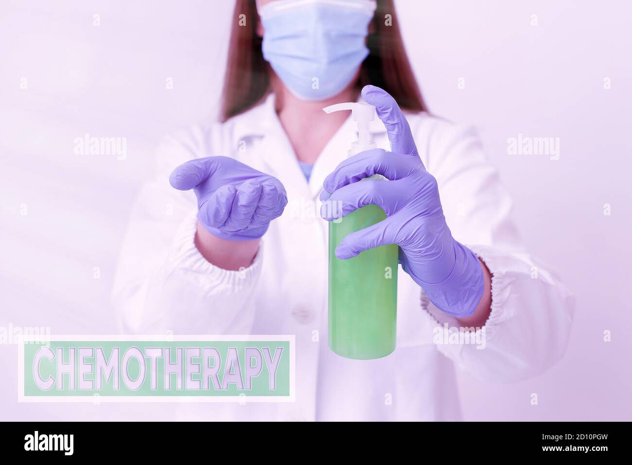 Handwriting text Chemotherapy. Conceptual photo treatment of disease ...