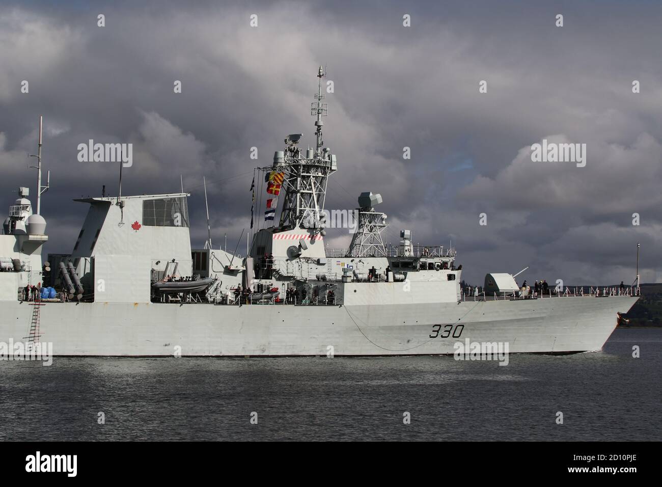 HMCS Halifax (FFH 330), a Halifax-class (or City-class) multi-role ...