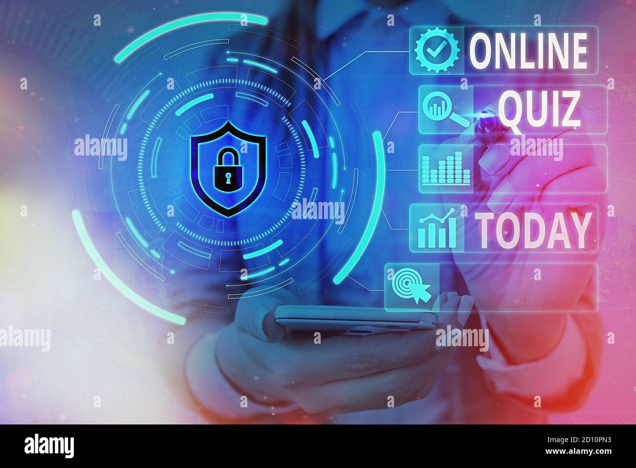 Word writing text Online Quiz. Business photo showcasing game or a mind ...