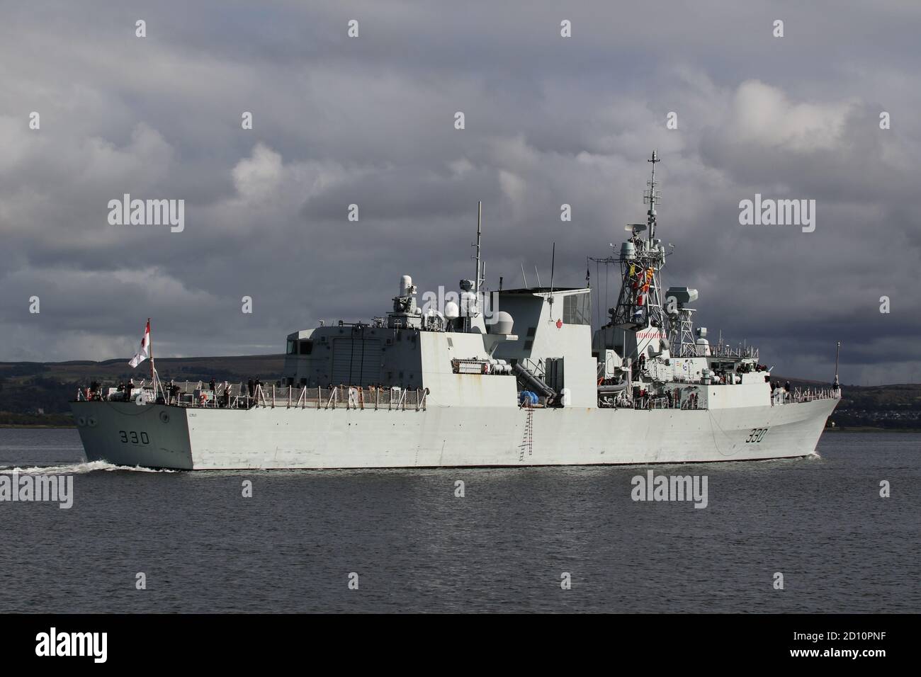 HMCS Halifax (FFH 330), a Halifax-class (or City-class) multi-role ...