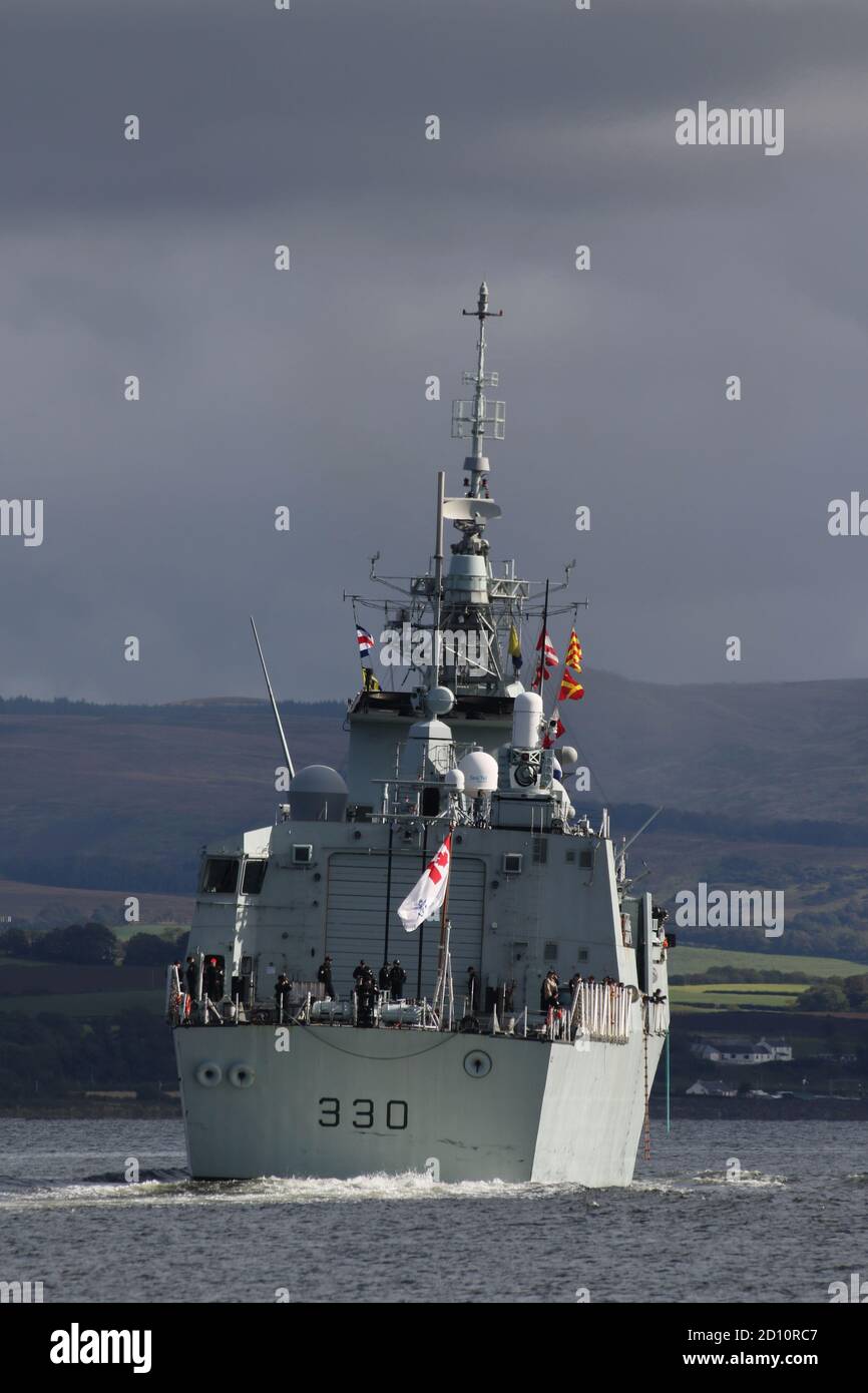 HMCS Halifax (FFH 330), a Halifax-class (or City-class) multi-role ...