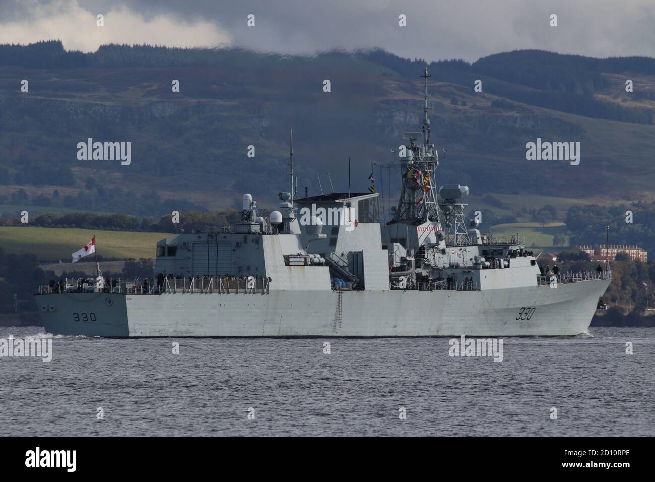 HMCS Halifax (FFH 330), a Halifax-class (or City-class) multi-role ...