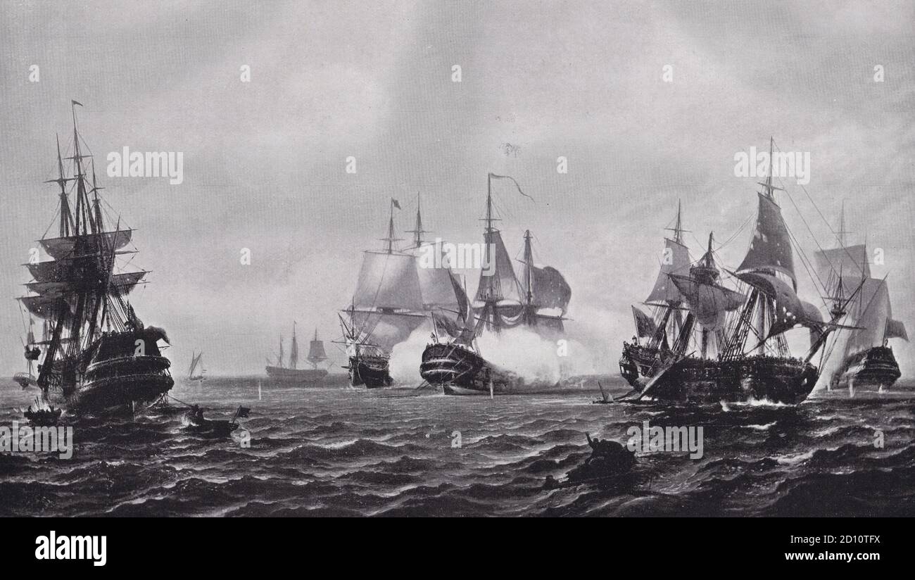 English ship 1700s hi-res stock photography and images - Alamy