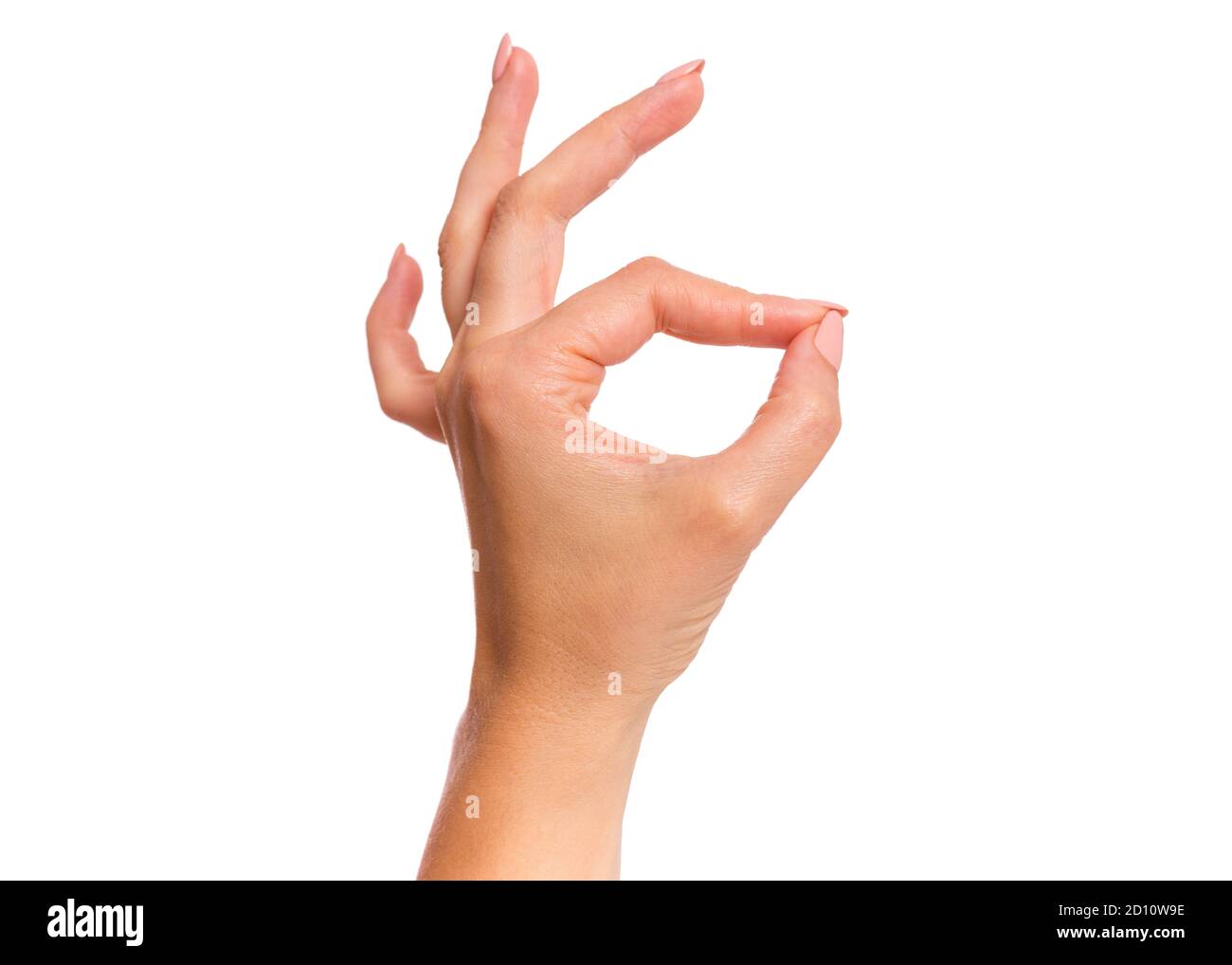 Zero hand gesture hi-res stock photography and images - Alamy