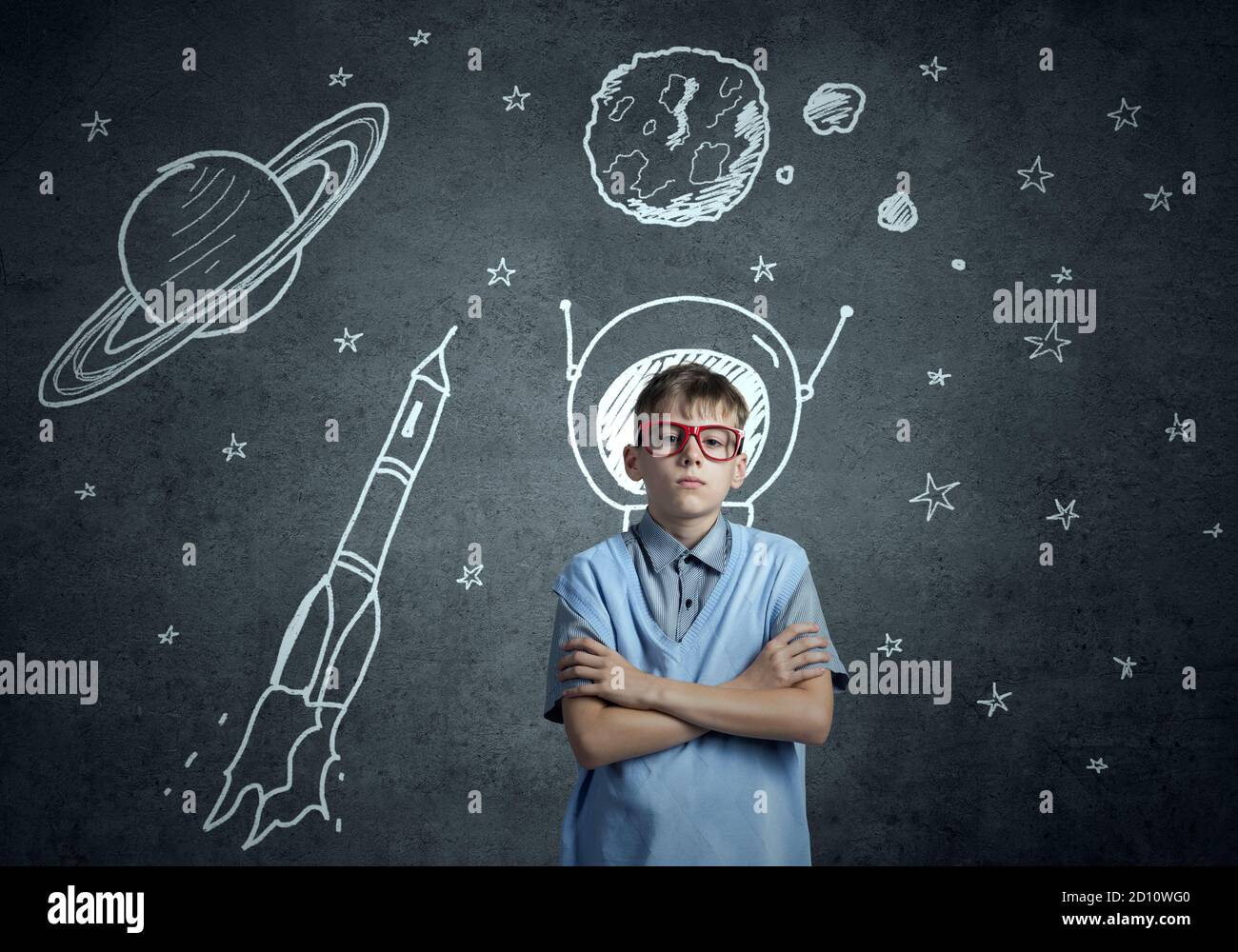 Childhood Dreams of future Stock Photo - Alamy