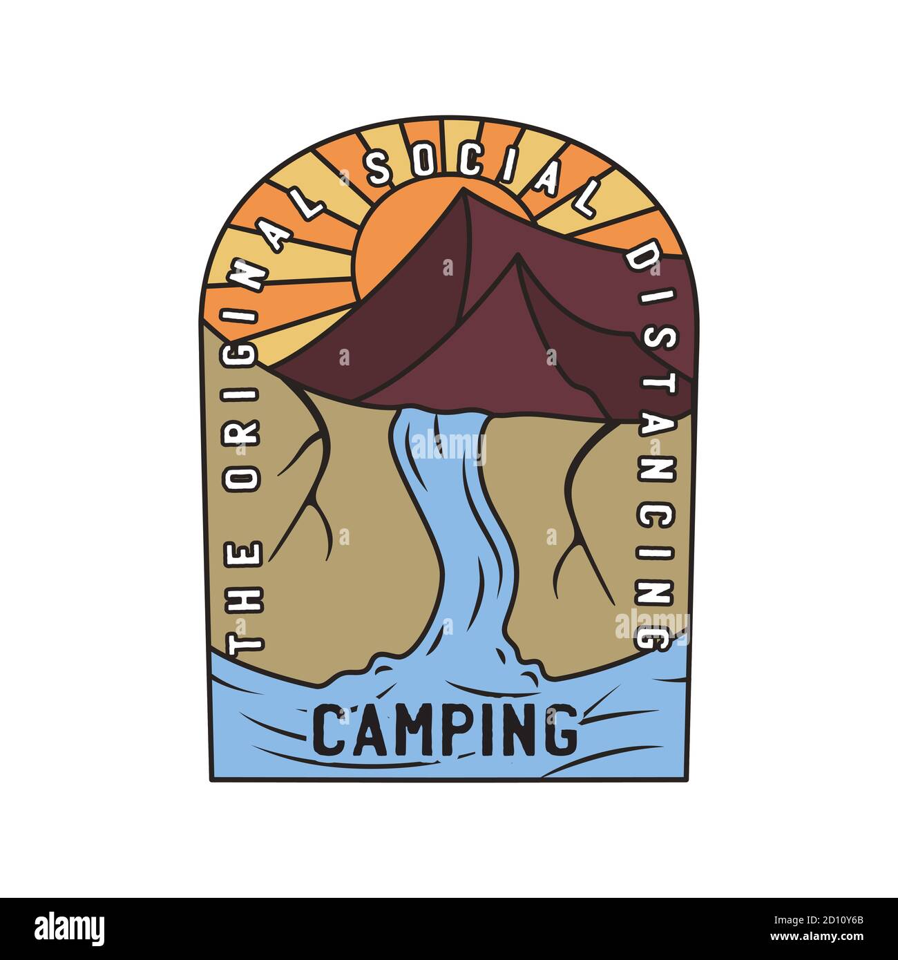 Summer social scene Cut Out Stock Images & Pictures - Alamy