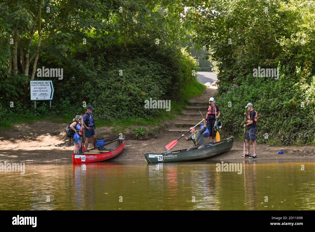 Symonds Yat England September 2020 People Receiving Instruction On symonds-yat-england-september-2020-people-receiving-instruction-on