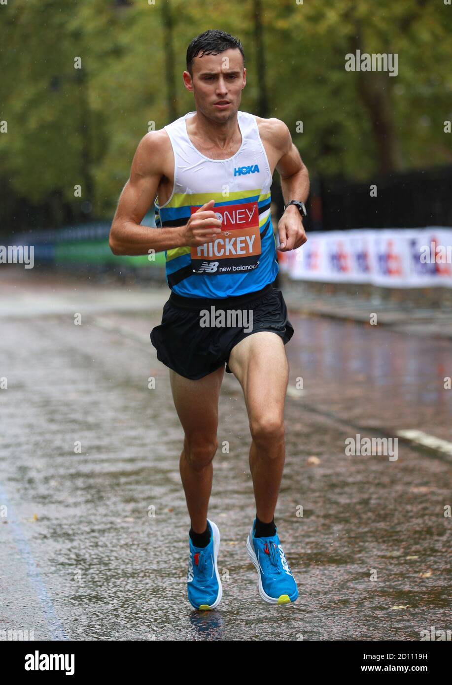 Great Britain's Adam Hickey during the Virgin Money London Marathon ...