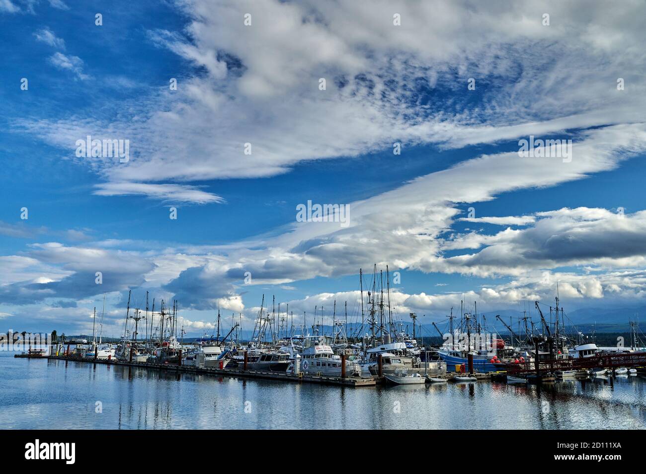 Fishing boats comox marina hi-res stock photography and images - Alamy