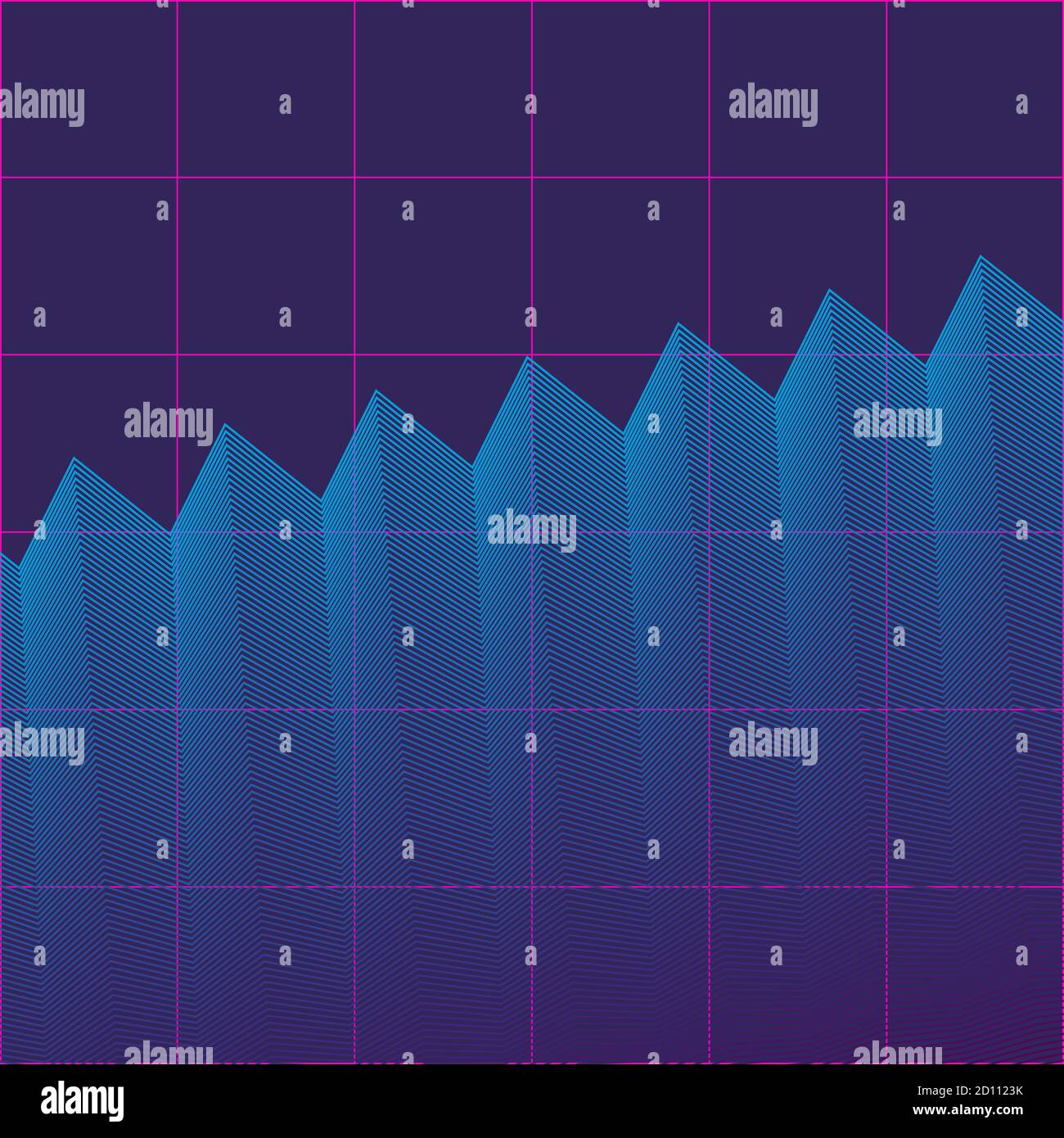 Zigzag chart hi-res stock photography and images - Alamy